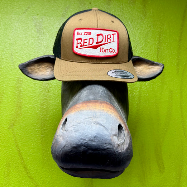 Men’s Red Dirt Hat Co Brown Mesh Cap – RDHC575 | Blair’s Western Wear ...