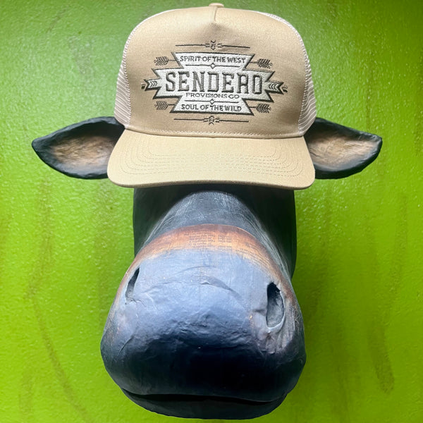 Men's Sendero Tan Mesh Cap Southwest - SOUTHWEST | Blairs Western Wear ...