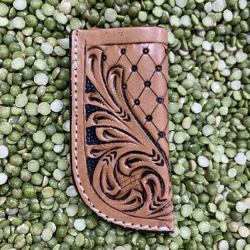 Natural Leather Western Tooled Sheath 29FK04 – Blair's Western Wear ...