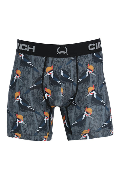 Cinch Men's Woody Wood Pecker Compression Short Boxers - MXY6002021 ...